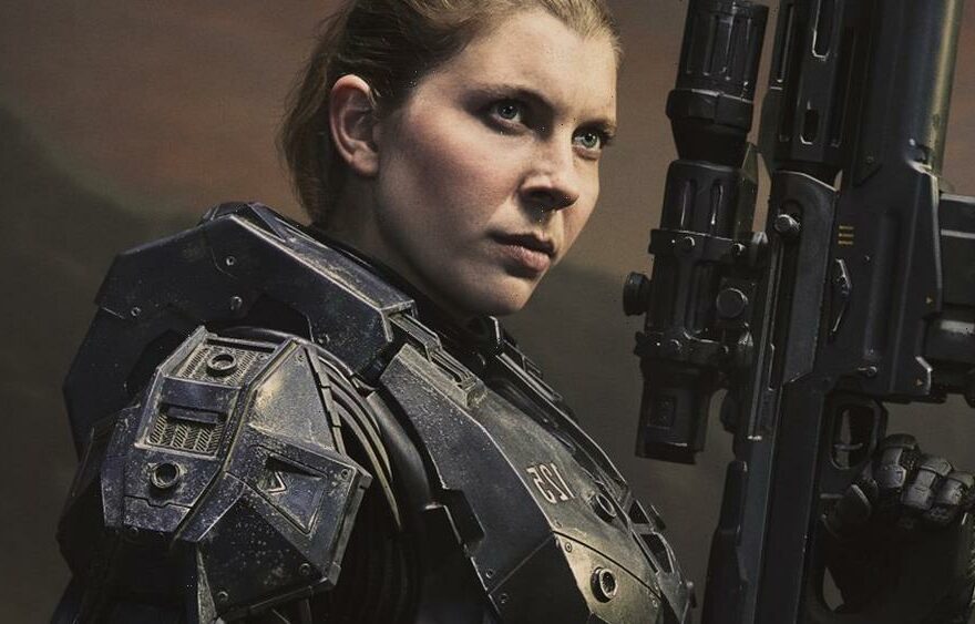 ‘Halo’ Actor Kate Kennedy Says She Face-Planted in the Massive Spartan ...